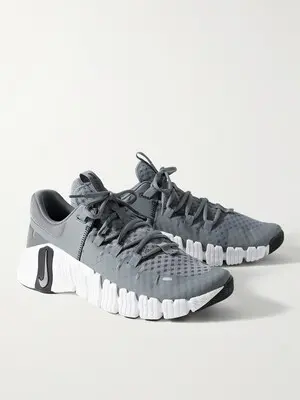 Nike Free Metcon 5 Rubber-trimmed Mesh Sneakers