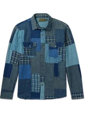 Ralph Lauren Patchwork Denim Shirt