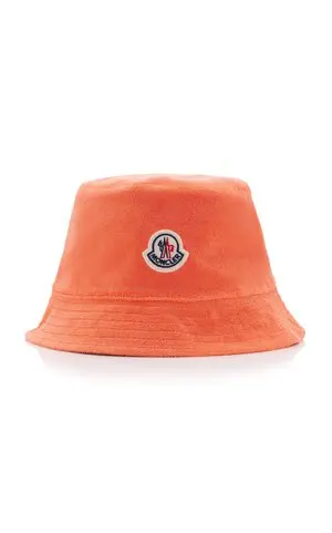 Moncler Terry Bucket Hat - Orange