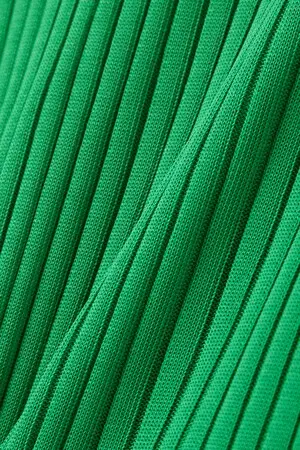 Another Tomorrow Ribbed-knit Tank
