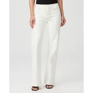 Paige Leenah Lace Up Jeans