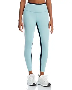 Splits59 Sam Rigor High Rise 7/8 Leggings Teal/white