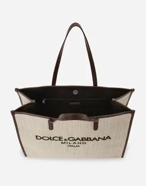 Dolce & Gabbana Large Canvas Shopper