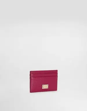 Dolce & Gabbana Dauphine Calfskin Card Holder - Fuchsia