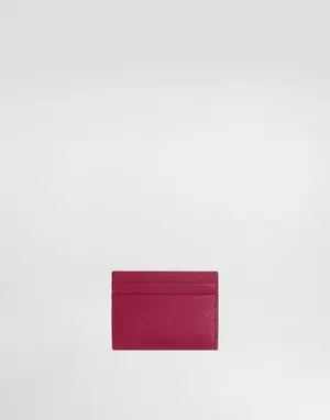 Dolce & Gabbana Dauphine Calfskin Card Holder - Fuchsia