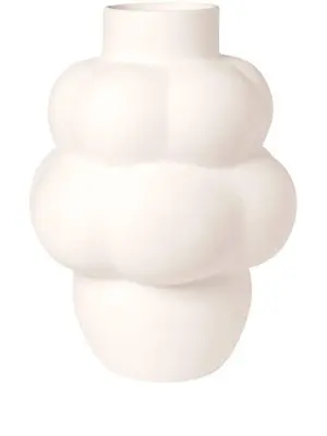 LOUISE ROE Balloon 04 Ceramic Petit Vase - White