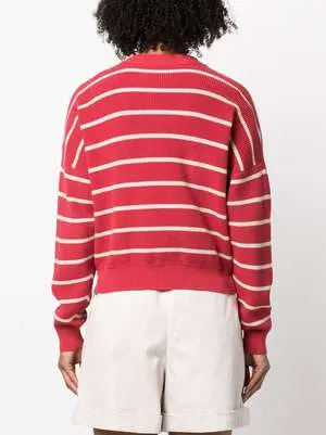 Brunello Cucinelli Striped Cotton Cardigan