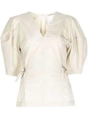 3.1 Phillip Lim V-neck Short-sleeve Top