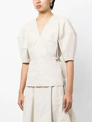 3.1 Phillip Lim V-neck Short-sleeve Top