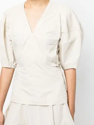 3.1 Phillip Lim V-neck Short-sleeve Top