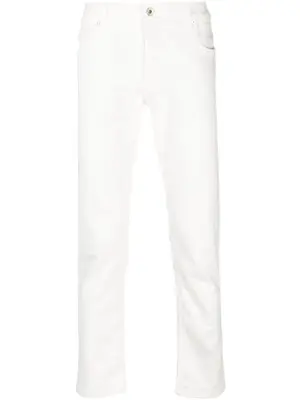 Eleventy Slim-cut Low-rise Jeans