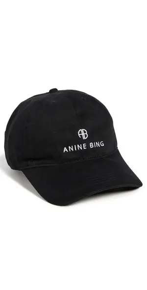 ANINE BING Jeremy Baseball Cap - Black