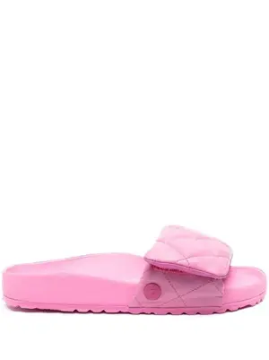BIRKENSTOCK Sylt Padded Leather Sandals - Pink