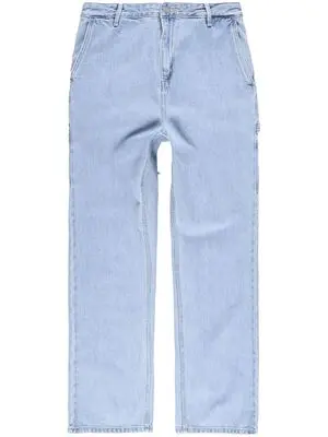 Carhartt Work In Progress High-waist Straight-leg Jeans - Blue