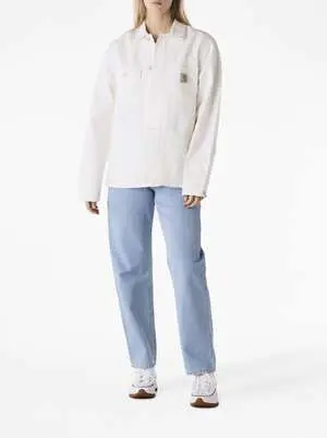 Carhartt Work In Progress High-waist Straight-leg Jeans - Blue