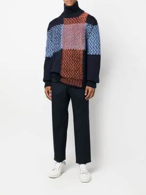 Etro Side-band Gabardine Trousers