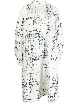 3.1 Phillip Lim Kaleidoscope Print Poplin Shirt Dress