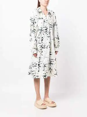 3.1 Phillip Lim Kaleidoscope Print Poplin Shirt Dress