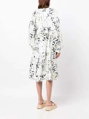 3.1 Phillip Lim Kaleidoscope Print Poplin Shirt Dress