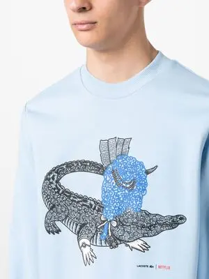 Lacoste X Netflix Stranger Things Sweatshirt