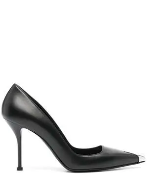 Alexander McQueen Punk 90mm Leather Pumps