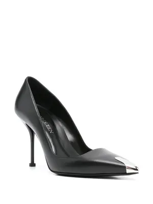 Alexander McQueen Punk 90mm Leather Pumps
