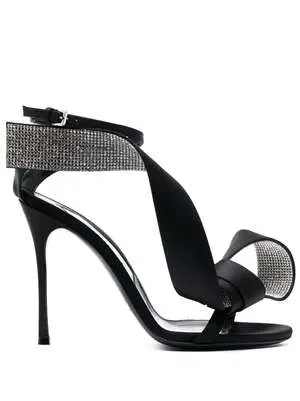 SERGIO ROSSI Marquise 105mm Leather Sandals