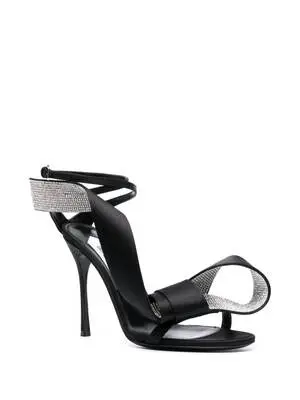 SERGIO ROSSI Marquise 105mm Leather Sandals