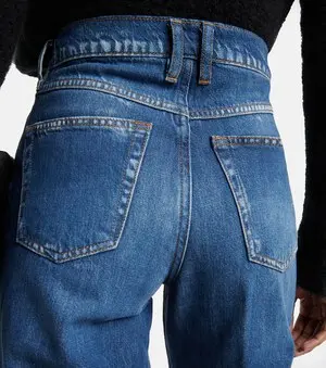 FRAME Le High 'n' Tight Wide-leg Jeans - Blue