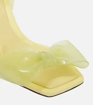 Zimmermann Jelly Bow 85 Pvc Wedge Sandals