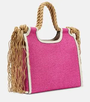 Marni X No Vacancy Inn Raffia Tote Bag
