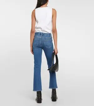 FRAME Le Crop Mini Bootcut Jeans