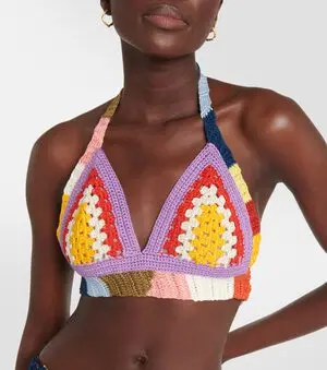 Marni X No Vacancy Inn Knit Crop Top