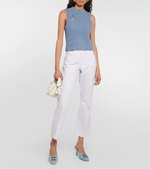 FRAME Le Crop Mini Bootcut Jeans