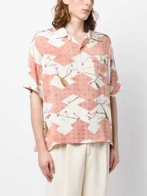 Visvim Graphic-print Short-sleeve Shirt