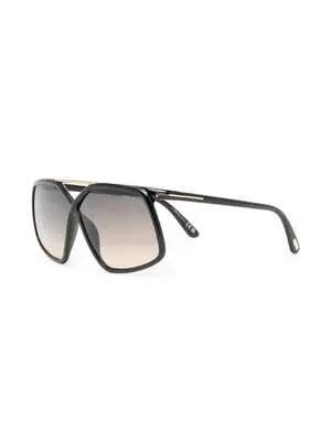 TOM FORD Oversize Frame Sunglasses