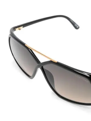 TOM FORD Oversize Frame Sunglasses