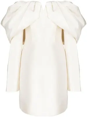 Rachel Gilbert Viola Off-the-shoulder Minidress - White