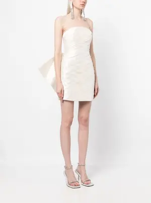 Rachel Gilbert Emmy Bow-embellished Minidress