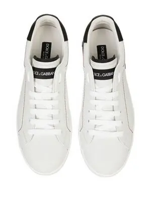Dolce & Gabbana Logo-patch Low-top Sneakers