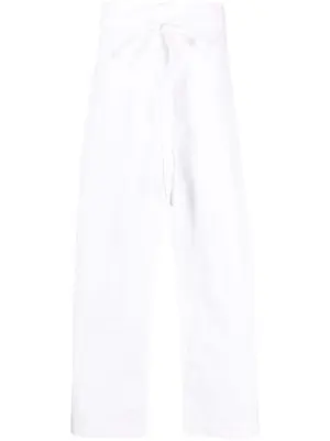 Matteau Drawstring Waist Wide-leg Trousers