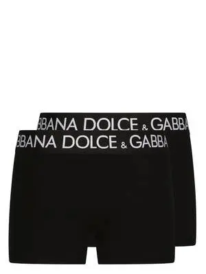 Dolce & Gabbana Logo Boxers - Black