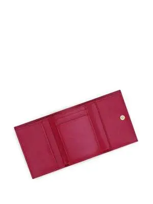 Dolce & Gabbana Logo-plaque Compact Wallet - Red