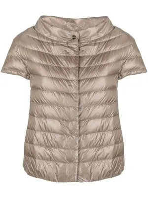 Herno Margherita Quilted Jacket - Brown