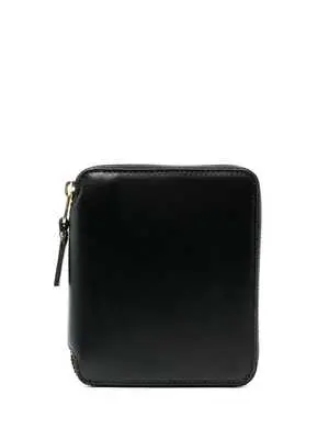 Comme Des Garçons Bi-fold Leather Wallet - Black