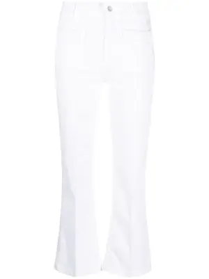 Liu Jo Flared Cropped Trousers