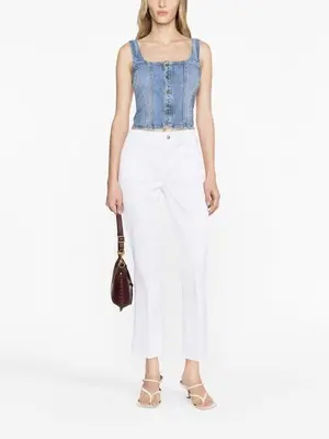Liu Jo Flared Cropped Trousers