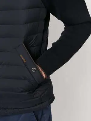 MOORER Zip-up Padded Hooded Jacket