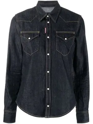 Dsquared2 Classic Denim Shirt - Blue