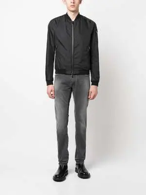 MOORER Zip-up Bomber Jacket